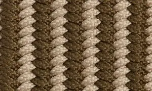 Nordstrom Woven Elastic Belt With Leather Trim - Olive Dark