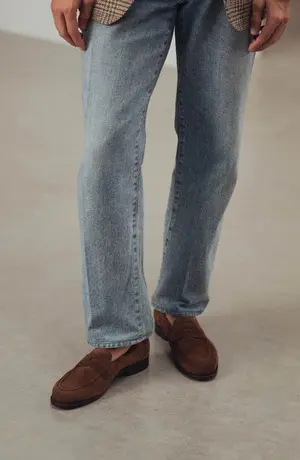 MORJAS The Penny Loafer In Suede