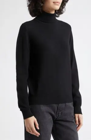 Johnstons Of Elgin Iris Cashmere Turtleneck Sweater