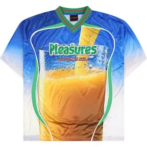 PLEASURES Graphic Print Knit Jersey - Orange Multi