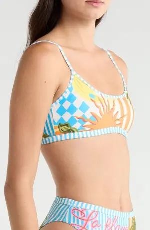 MAAJI Printed Bikini Top