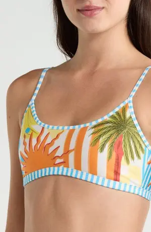 MAAJI Printed Bikini Top