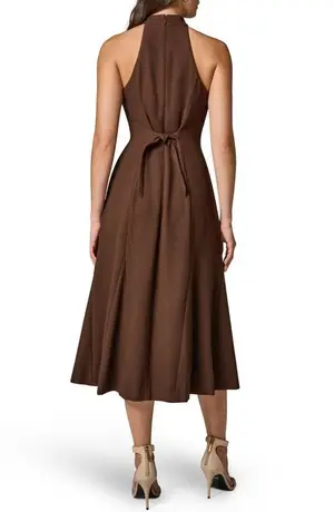 Donna Karan New York Halter Midi Dress