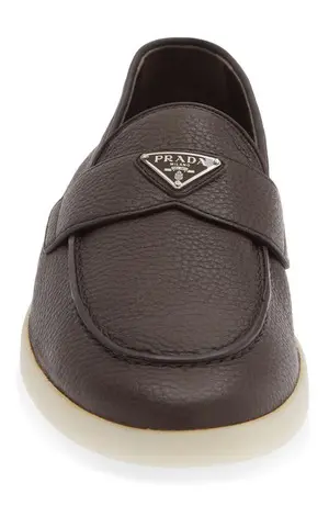 Prada St. Tropez Loafer - Caffe