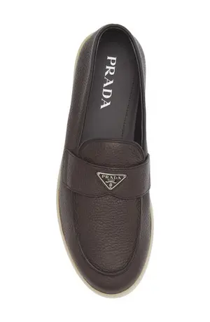 Prada St. Tropez Loafer - Caffe