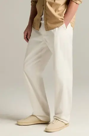 Vince Louie Cotton & Linen Chinos