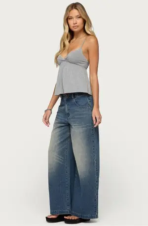 EDIKTED Belen Lace Trim Camisole