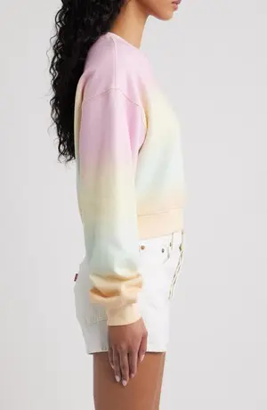 LoveShackFancy Emparo Crewneck Sweatshirt