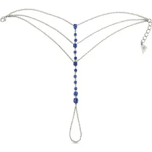 Sterling Forever Cubic Zirconia Hand Chain - Silver