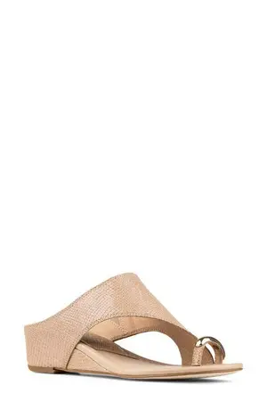 DONALD PLINER Vesna Toe Ring Wedge Sandal