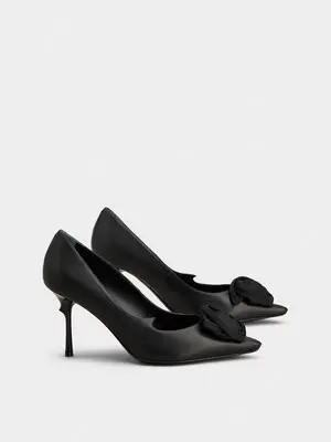 ROGER VIVIER Rose Pumps In Leather