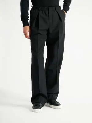 Balmain Wool Twill Trousers