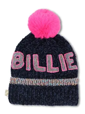 BILLIEBLUSH Cappello A Maglia Con Pompon - Blue