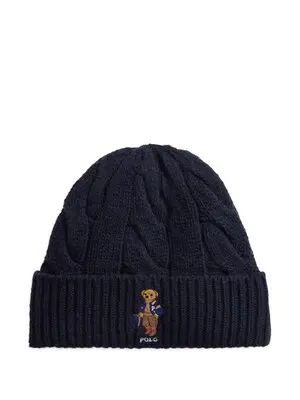 Polo Ralph Lauren Cappello Maglia Con Orsetto - Blue