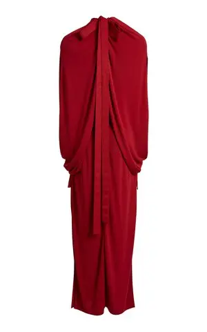 LANVIN Mid-length Cape Dress