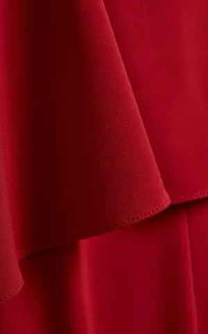 LANVIN Mid-length Cape Dress