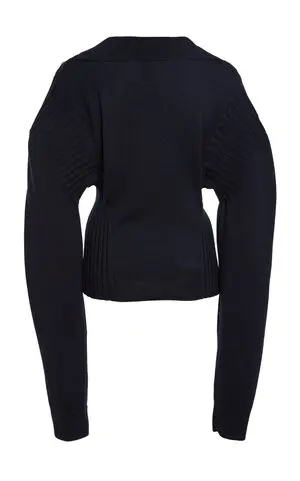 LANVIN Sculpted Wool-blend Jumper