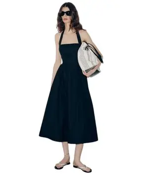 REFORMATION Seine Dress - Black