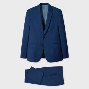 Paul Smith The Soho Tailored-fit Indigo Wool Suit - Blue