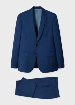 Paul Smith The Soho Tailored-fit Indigo Wool Suit