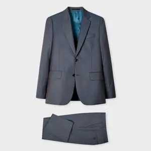 Paul Smith The Brierley Slate Wool Suit - Blue