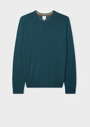 Paul Smith Petrol Merino Wool Sweater