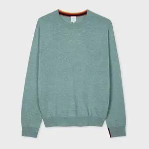 Paul Smith Cashmere Crew Neck Sweater - Blue