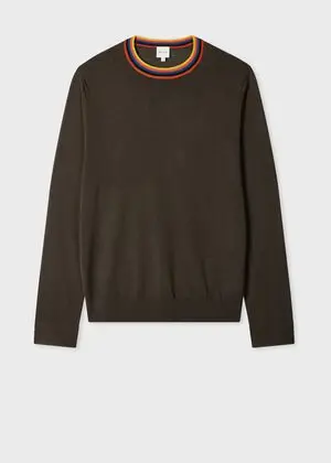 Paul Smith Washable Wool 'artist Stripe' Sweater