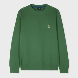 Paul Smith Forest Zebra Logo Organic Cotton Sweatshirt