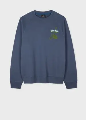 Paul Smith Embroidered Floral Sweatshirt