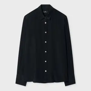 Paul Smith Silk-blend Shirt - Black