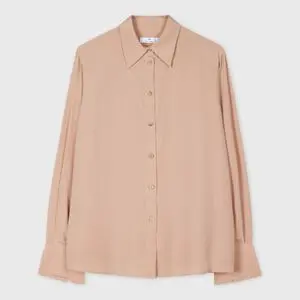 Paul Smith Light Silk-blend Blouse - Pink