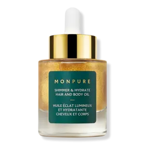 MONPURE Shimmer & Hydrate Hair And Body Oil - One-color