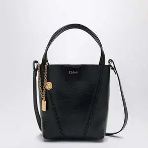 Chloé Chloé Small Leather Tote Bag Blue