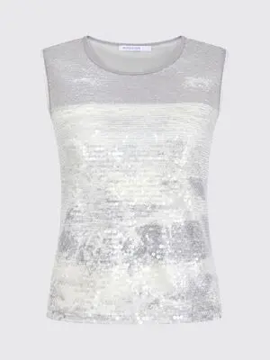 Patrizia Pepe Sleeveless Sequin Top