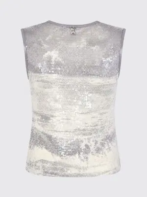Patrizia Pepe Sleeveless Sequin Top