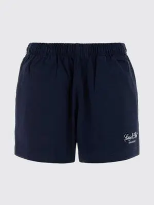 SPORTY & RICH Cotton Elasticated Waist Shorts