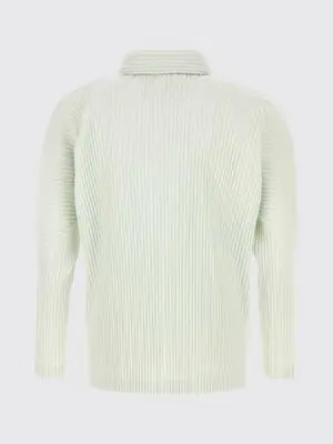 Issey Miyake Long-sleeved Polo Shirt In Polyester