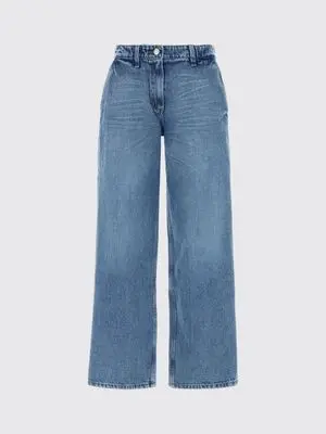 Magda Butrym High-waisted Palazzo Jeans In Denim With A Wide Leg