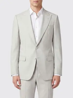 Dolce & Gabbana Single-breasted Virgin Wool Blazer With Peak Lapels