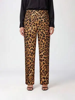 Alberta Ferretti Straight Hem Pants For Women