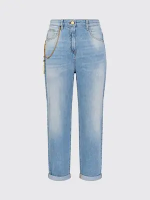 Elisabetta Franchi High-waisted Slim Fit Cropped Skinny Jeans