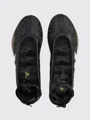 ADIDAS ORIGINALS Satin Ballet Flats With Ankle Tie-up Ribbons