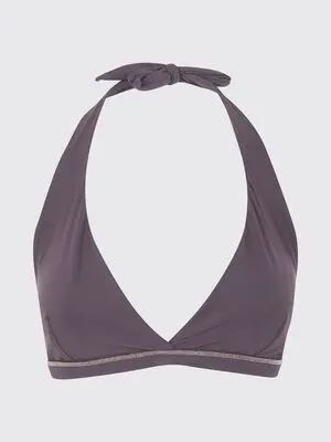 Brunello Cucinelli Bikini Top - Brown