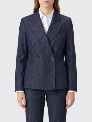 Brunello Cucinelli Denim Double-breasted Jacket