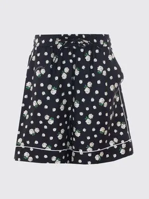 Dolce & Gabbana Silk Floral Print Drawstring Shorts - Multicolor