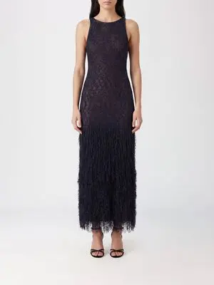 Giorgio Armani Sleeveless Maxi Dress - Blue