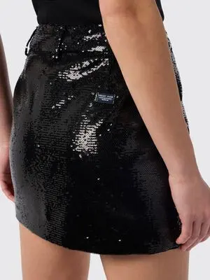 Philipp Plein Sequin Mini Skirt