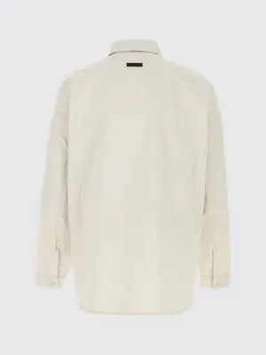 Fear Of God Relaxed Fit Cotton Shirt With Logo And French Collar