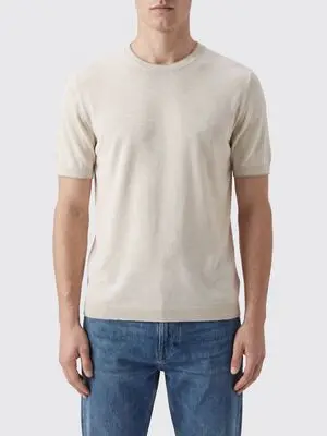 BROOKSFIELD Linen Blend Crewneck T-shirt